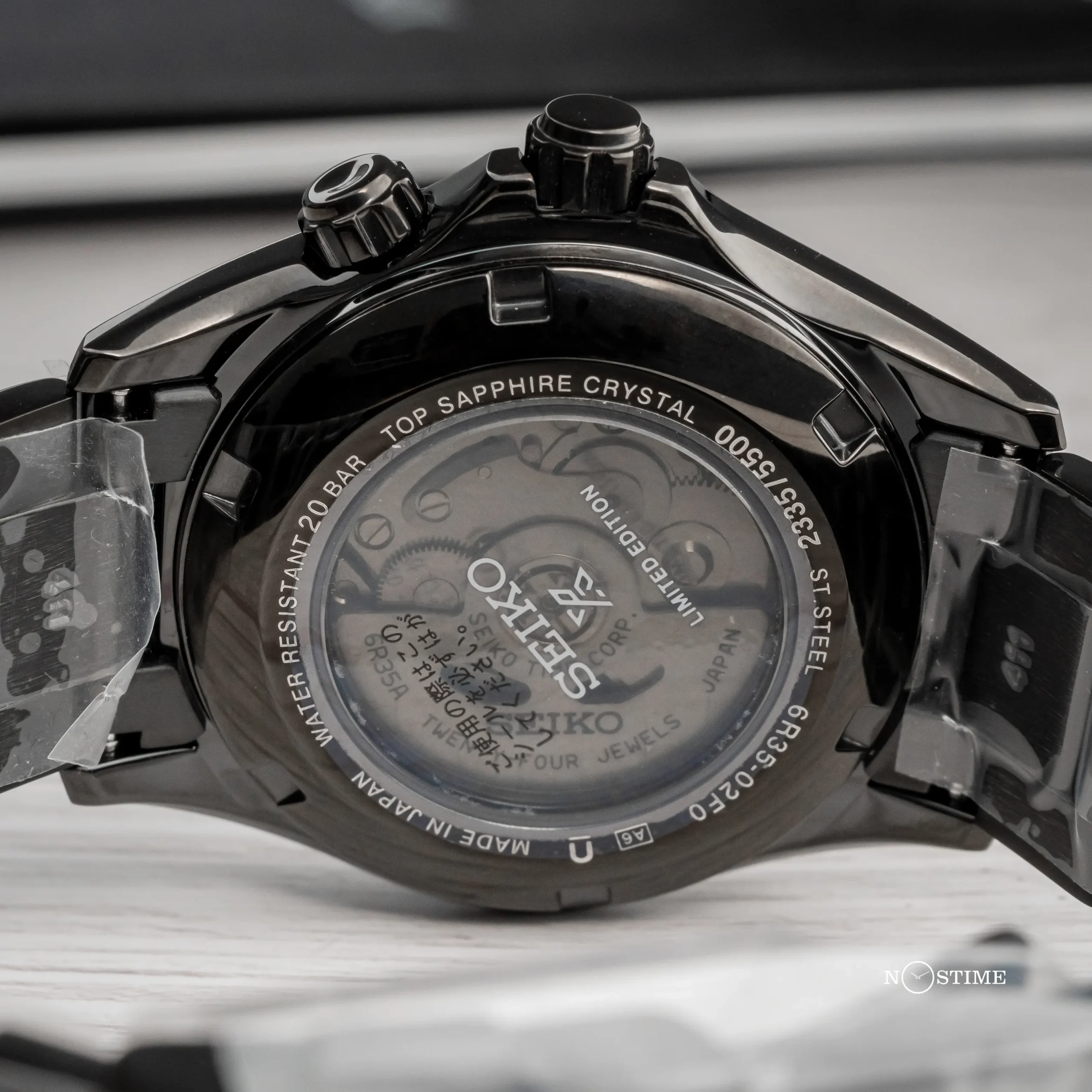 Seiko Prospex Alpinist The Black Series Limited Edition Automatic Diver ...