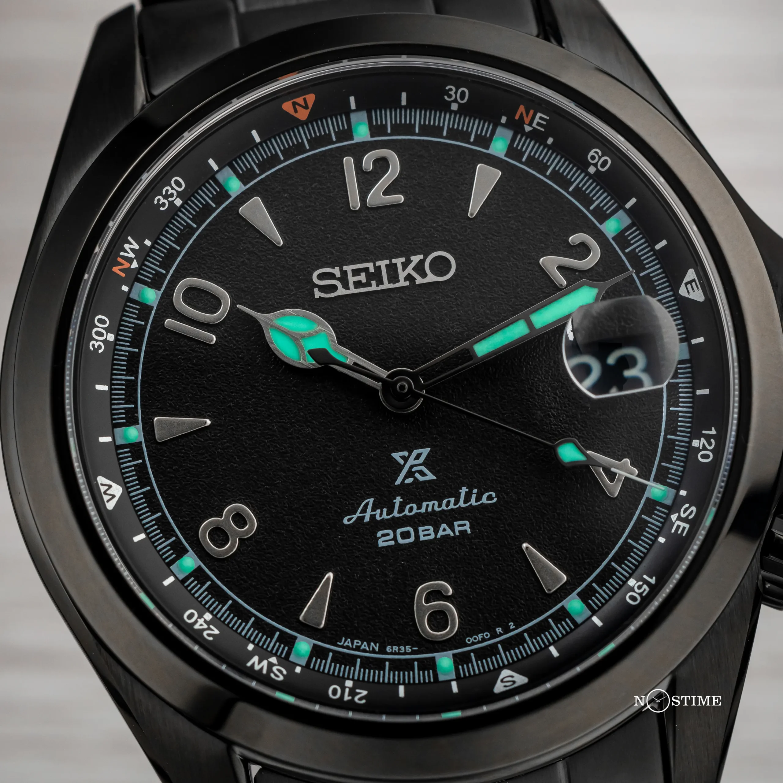 Seiko Prospex Alpinist The Black Series Limited Edition Automatic Diver ...