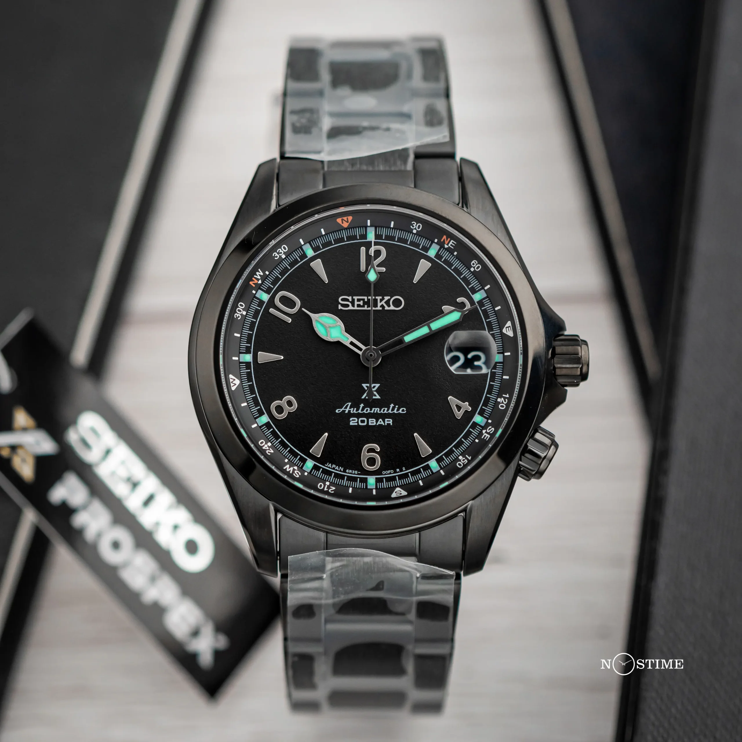 Seiko Prospex Alpinist The Black Series Limited Edition Automatic Diver ...